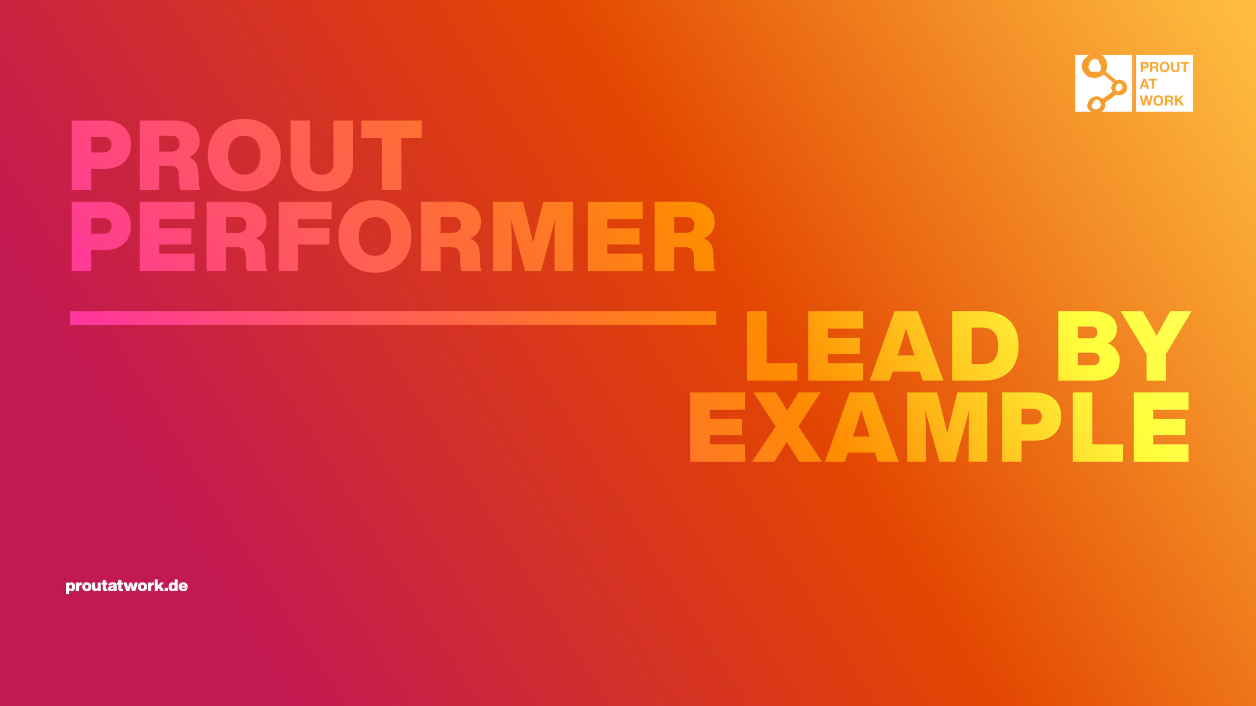 PROUT PERFORMER Networking Event 2022 - Prout at Work