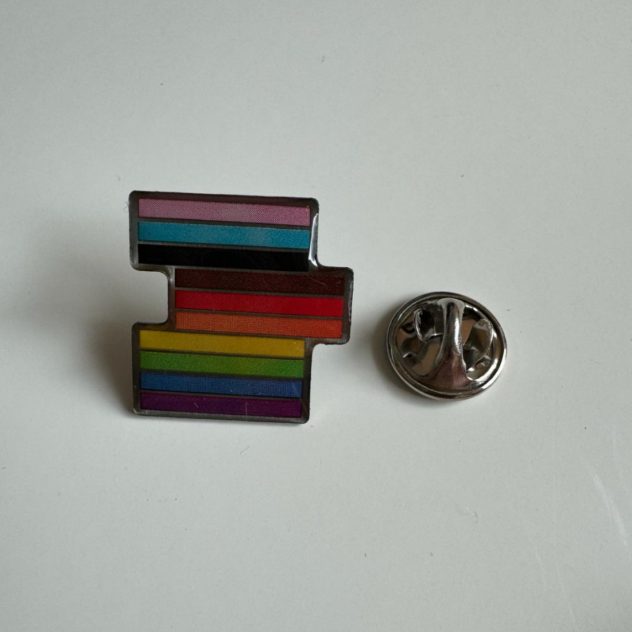 Progress Pride Flag Pin - Prout at Work